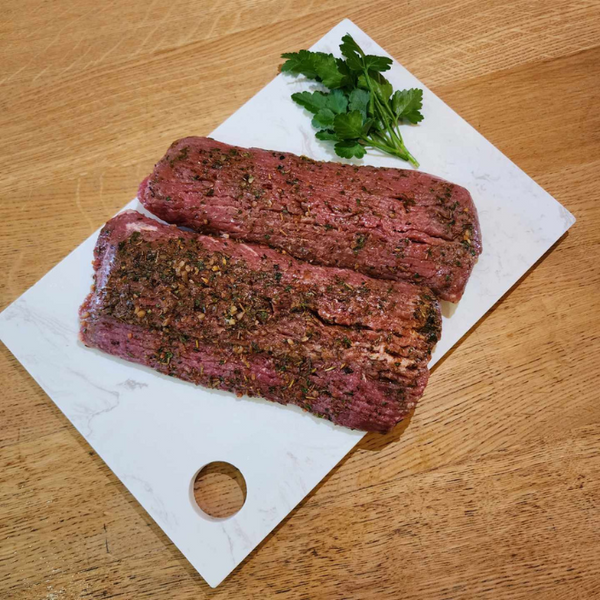 Greek marinated Lamb Backstrap per KG – MANNINGHAM GOURMET